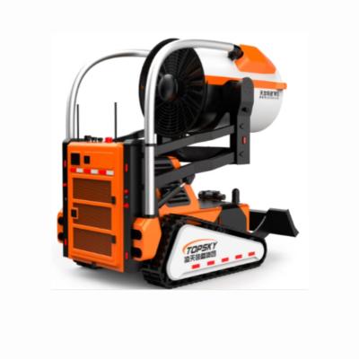 China Firefighting Smoke Exhaust Fire Suppression Robot diesel powered Hydraulic System 80 Domestic Fire Water Cannon for sale