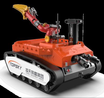 Cina contro camminata continua del robot 2h dei vigili del fuoco dell'attrezzatura del terrorismo di 2500m in vendita
