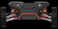 China TIGER-03 Explosion-Proof Robot Chassis with 100kg Load Capacity and IP68 Protection for Hazardous Environments for sale