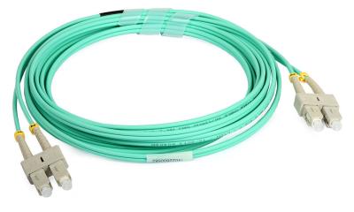 Cina Modo a fibra ottica del cavo di toppa del duplex dello Sc UPC singolo e cavo a fibre ottiche misto in vendita