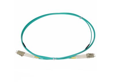Cina La toppa duplex a fibra ottica 50/125 di LC-LC 10G OM3 cabla il PVC/LSZH 2.0mm in vendita