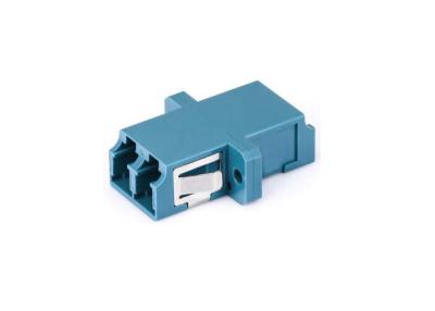 China LC SM Duplex Fiber Optic Cable Adapter One Piece Version / Split Version With Or Without Flange for sale