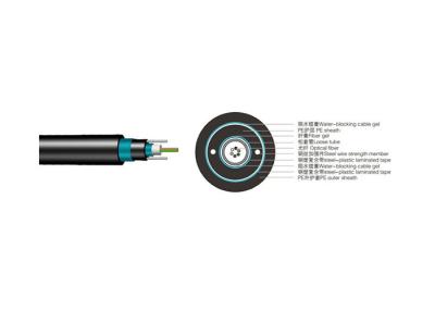 中国 GYXTW53中央管の直接埋葬の屋外の光ファイバ ケーブル2から24繊維の計算 販売のため