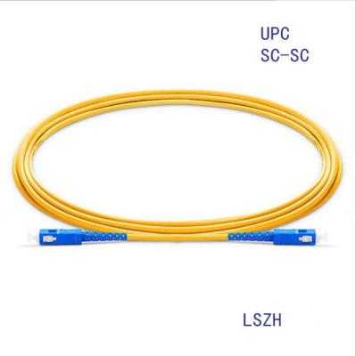 China SC/Upc-SC/Upc Simplex de Optische Vezelkabel van 9/125um Sm Te koop