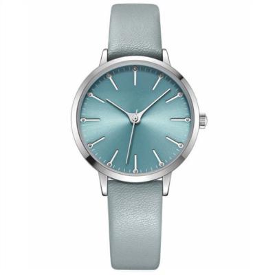 Cina Superficie di lusso di cuoio di Microfiber della lega dell'orologio 14mm del quarzo delle donne della cinghia in vendita