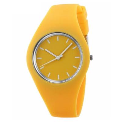 China Het digitale van het het Elastiekjesilicone van het Horlogesilicone Rubberhorloge Jelly Color Couple Watch Te koop