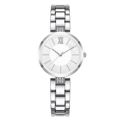 China Van de het Roestvrije staalriem van de kwartsbeweging het Horloge Diamond Metal Mesh Watch Band for sale