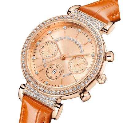 Cina Orologio di lusso del quarzo di modo per le donne Diamond Watches impermeabile in vendita