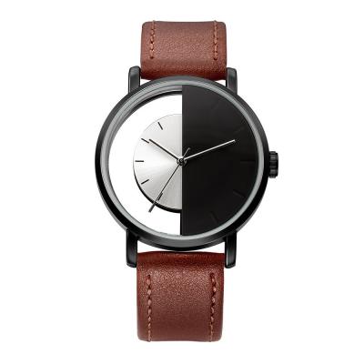Cina Quadrante trasparente di progettazione del quarzo dei semi casuali speciali dell'orologio per gli uomini in vendita