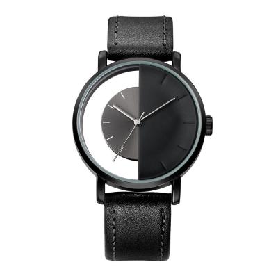 Cina Quadrante trasparente di progettazione del quarzo dei semi casuali speciali dell'orologio per gli uomini in vendita