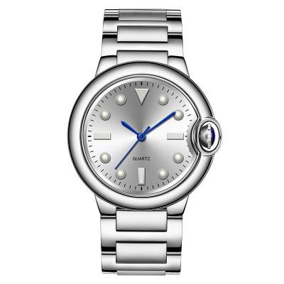 China caixa do relógio de pulso 10mm do quartzo dos pares da curvatura de 20mm unisex à venda