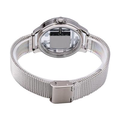 China Espessura de aço inoxidável impermeável do relógio de pulso 10.4mm de quartzo 5ATM à venda