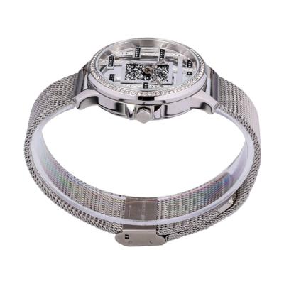 China Espessura de aço inoxidável impermeável do relógio de pulso 10.4mm de quartzo 5ATM à venda