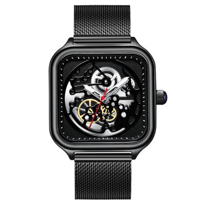 Cina Orologio del quarzo del cronografo degli uomini meccanici a più strati con il fermaglio bilaterale in vendita