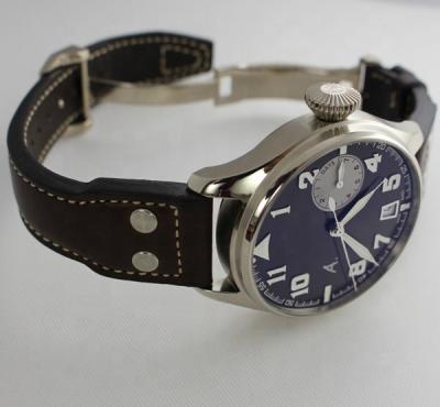 Cina Grande orologio 10Bar degli uomini di acciaio inossidabile del pilota 316L impermeabilizzare spessore di 15mm in vendita
