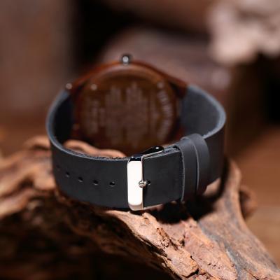 Cina Hardlex rispecchia gli orologi di legno degli uomini ha inciso i sandali neri in vendita