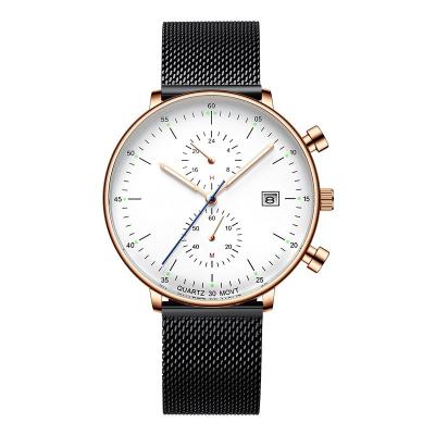 Cina Iniziale casuale di lusso dell'orologio del quarzo della cinghia di cuoio di affari degli uomini in vendita
