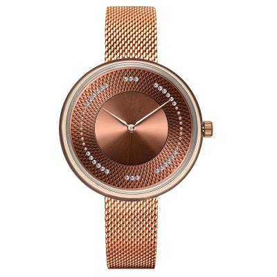 Cina Diamond Encrusted Watch Chronograph Wrist delle donne del quarzo 30m impermeabili in vendita