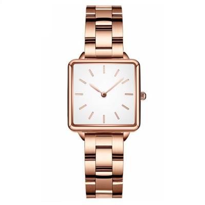Cina cassa impermeabile della lega della cinghia di 34mm Dia Women Quartz Wrist Watch 16mm in vendita