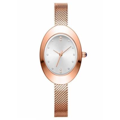 Cina Quadrante impermeabile di Mesh Strap Quartz Watch 30m 8mm del fermaglio di assicurazione in vendita