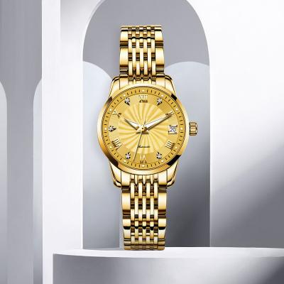 China Diamond Waterproof Woman Modern Sophisticate-Horloge Mechanische Zaken Te koop