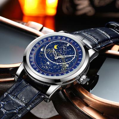 Cina L'orologio del quadrante degli uomini degli uomini luminosi illuminati dell'orologio meccanico automatico in vendita