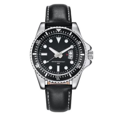 Cina Gli uomini rivestono di pelle per attaccare l'orologio alla moda di affari delle mani semplici meccaniche degli orologi in vendita