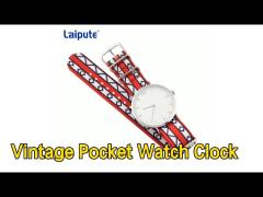 Multifunctional Vintage Pocket Watch Clock Metal Clip Luminous Display
