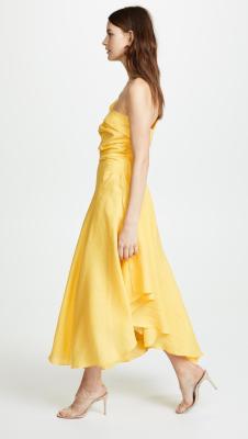 China Manier Asymmetrische Kleding Één Schouder met Lange Kokervrouw Maxi Dress Summer Te koop