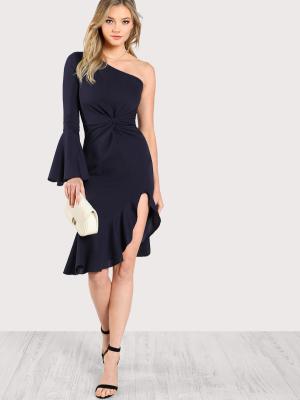 China vestido da forma das mulheres do ombro do verão um à venda
