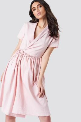China 2018 de Nieuwe Kleding van Aankomstvrouwen Overlapte Midi Te koop