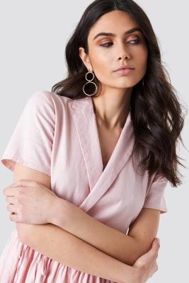 China 2018 de Nieuwe Kleding van Aankomstvrouwen Overlapte Midi Te koop