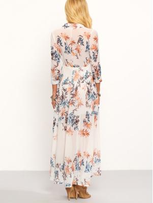 China Vestido longo boêmio chiffon do estilo 2018 novo à venda