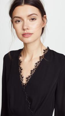 China V - hals Lange Koker Dame Dress New Design Te koop