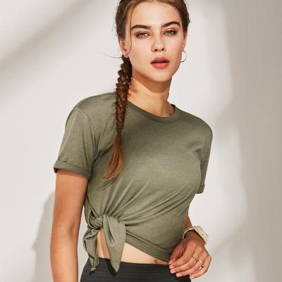 Cina Donne calde della maglietta dell'abbigliamento di vendite con la fessura in vendita
