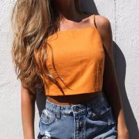 China Square Neck Spaghetti StrapMini Top for sale