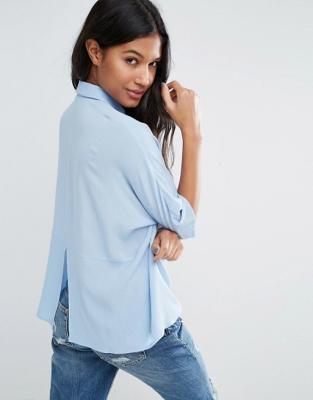 Cina Blusa viscosa delle donne di 100% per signora Clothing in vendita