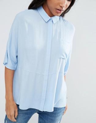 Cina Blusa viscosa delle donne di 100% per signora Clothing in vendita