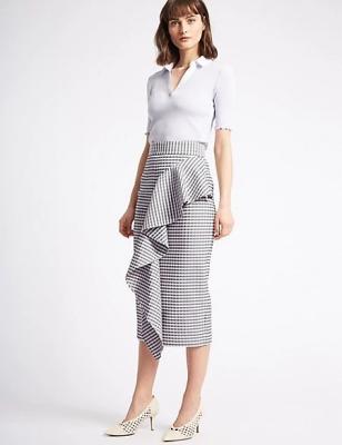 China 2018 van het de Ruchepotlood van de Manierkleding het Bureau van de Rokkendames Te koop
