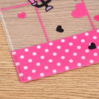 China A5 A6 Clear Zipper Document Pouch Plastic Waterproof Box Bag Zip Lock for sale