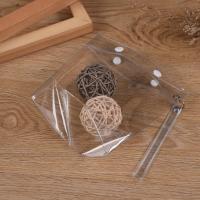 China PVC Plastic Bag With Button Skincare Packaging Eco Friendly With Press Button for sale