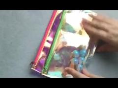 holographic pvc bag