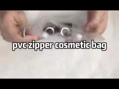 pvc zipper cosmetic bag