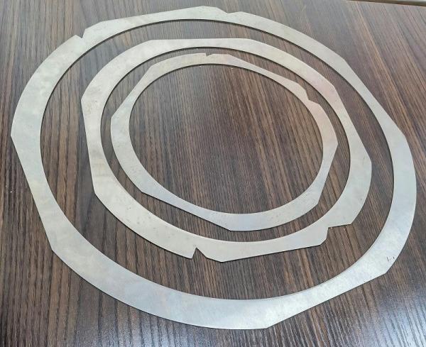 228mm Metal Wafer Frame Ring SUS420J2 Stainless Steel Wafer Dicing Ring