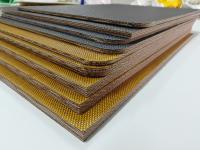 China Rectangular CCL Lamination Press Rubber Pad 4.0-6.5mm Thickness with ≥25 MPa Tensile Strength and 280℃ Heat Resistance for sale
