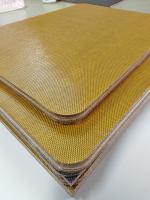 China Rectangular CCL Lamination Press Rubber Pad 4.0-6.5mm Thickness with ≥25 MPa Tensile Strength and 280℃ Heat Resistance for sale