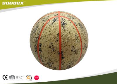 China Promotional Colorful Ball Rubber Basketball size 7# for sale