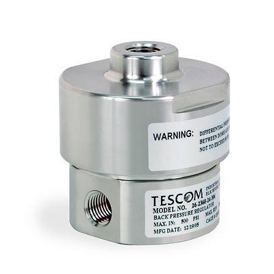 China TESCOM 26-2300 Series Back Pressure Regulator High Precision Pressure Control for sale