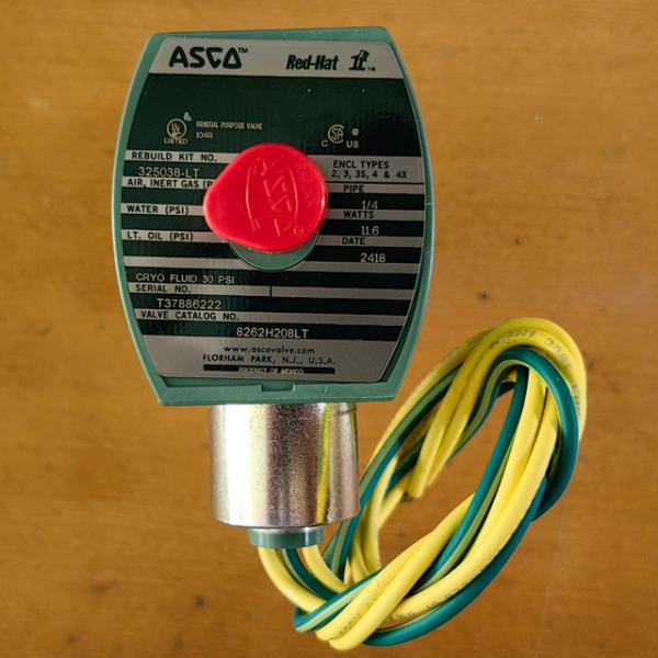 Quality ASCO 2 Position 2 Way Pipeline Solenoid Valve Low Temperature For Commercial for sale
