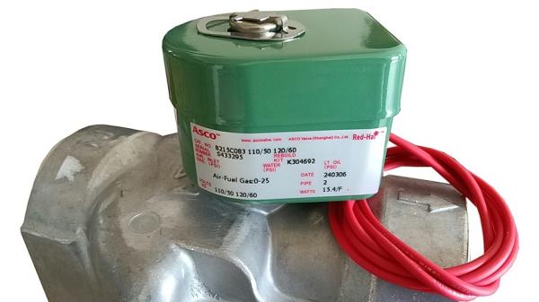 Quality High Flow ASCO Solenoid Valve 2 Position 2 Way Aluminum Gas Valve 8040-8215 for sale